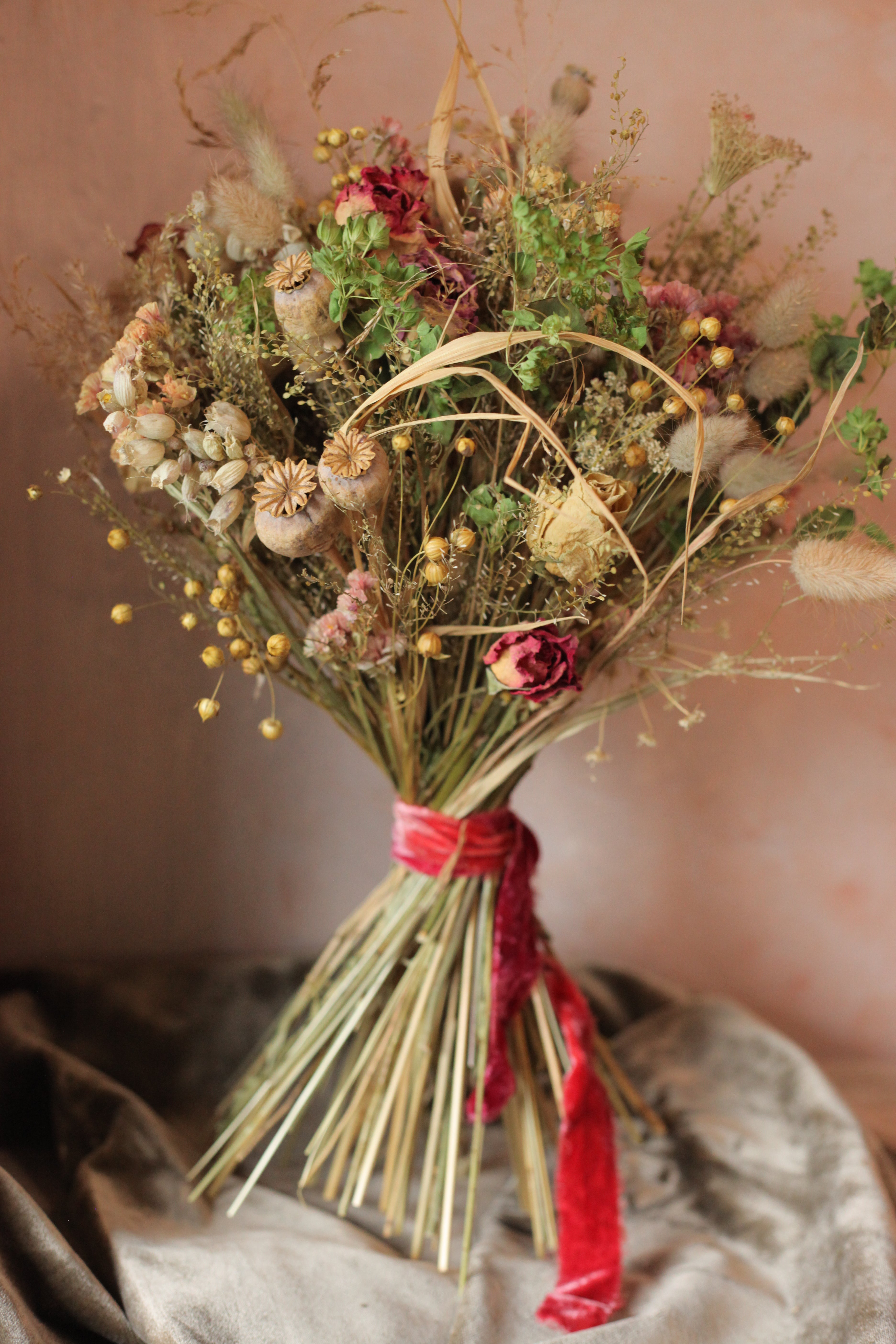 Handcrafted Dried flower Wreaths and Bouquets | Sarah Breese Design ...