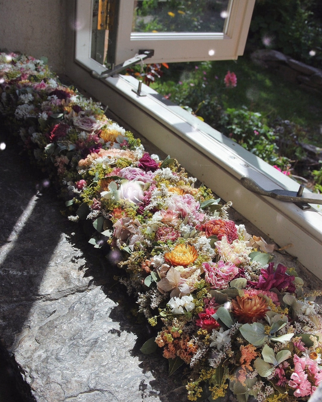 Celestial Garland | Bespoke Dried Flower Garland | Sarah Breese Design ...